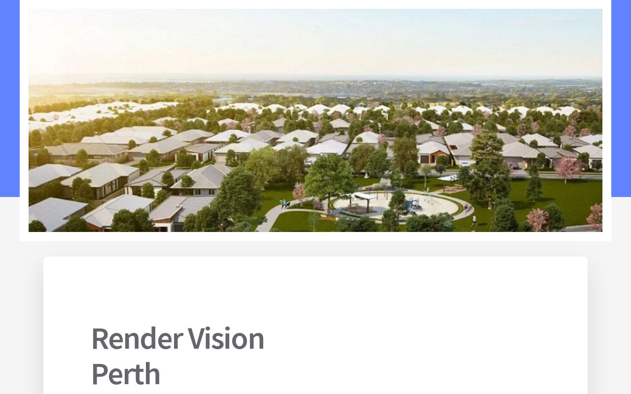 Render Vision Perth